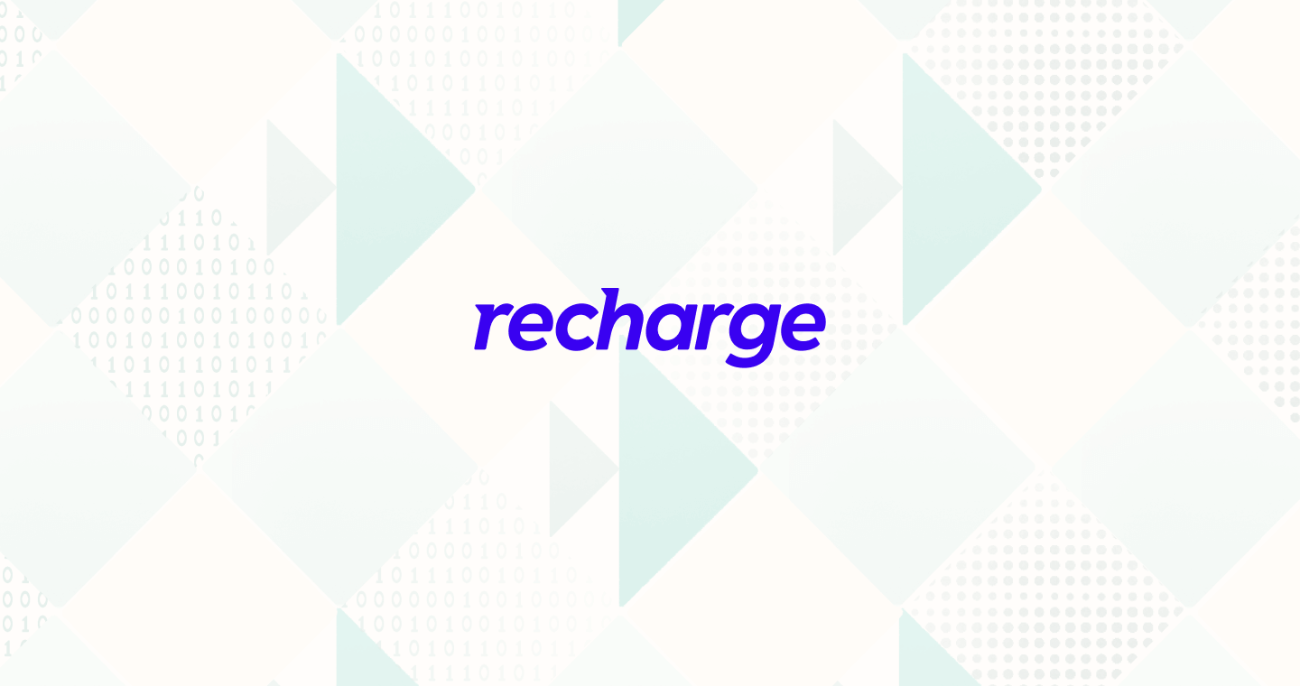 Subscribe with Recharge - Recharge